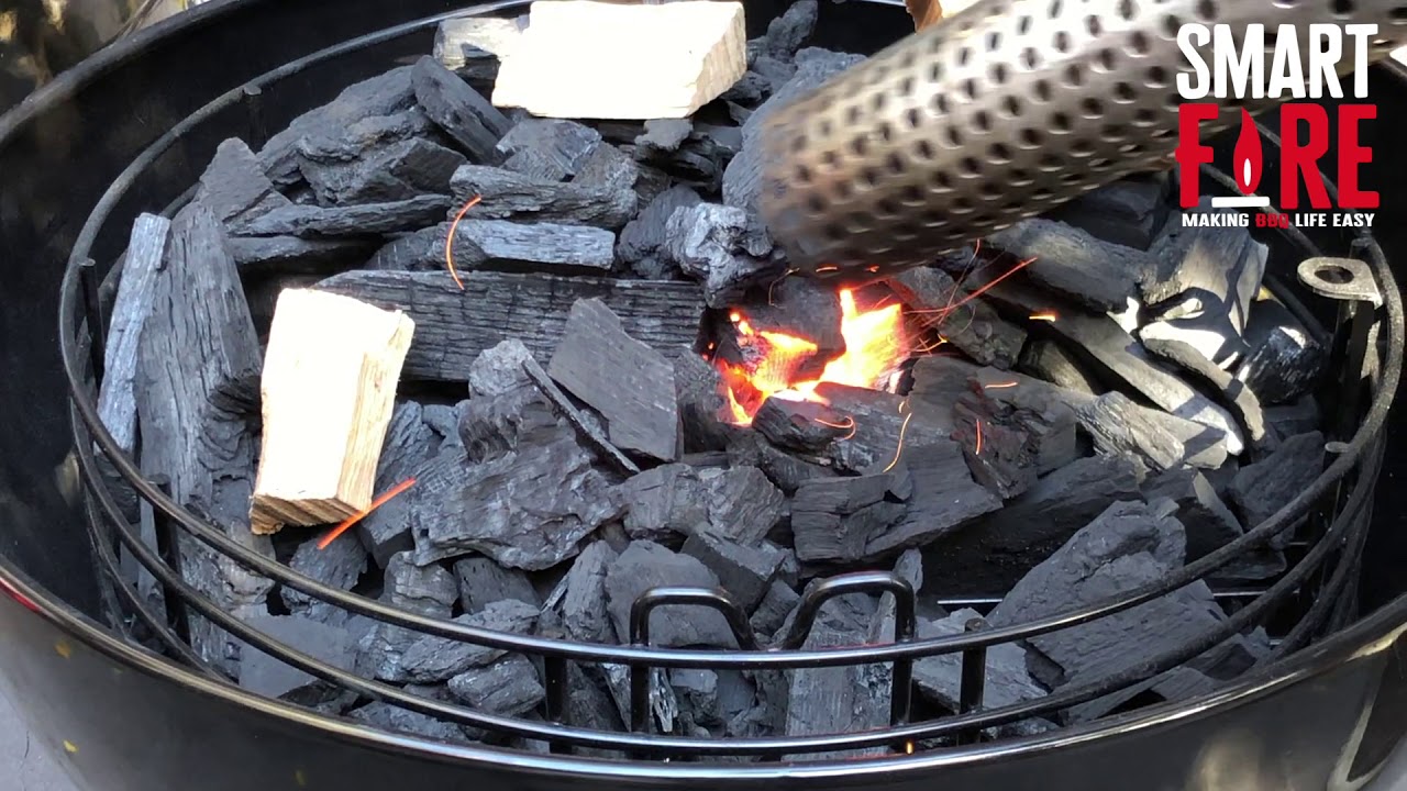Smartfire Charcoal Lighting - YouTube