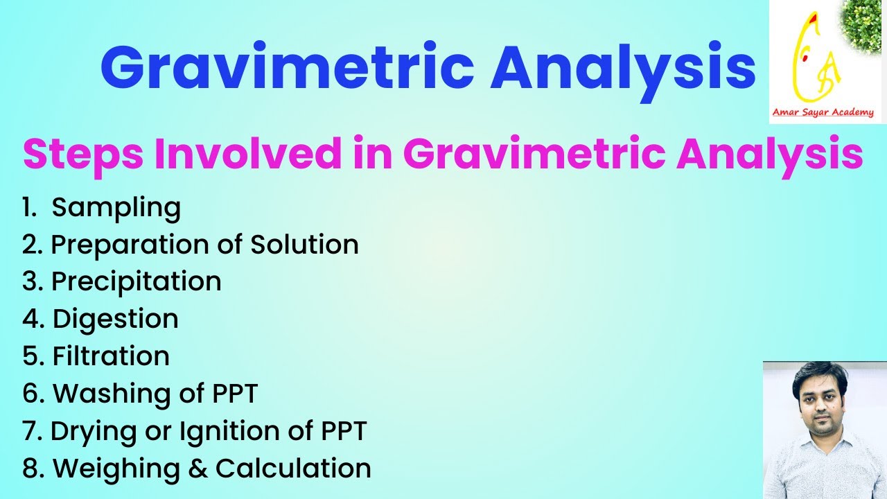 Gravimetric Analysis Steps Involved In Gravimetric Analysis gravimetric-analysis-steps-involved-in-gravimetric-analysis