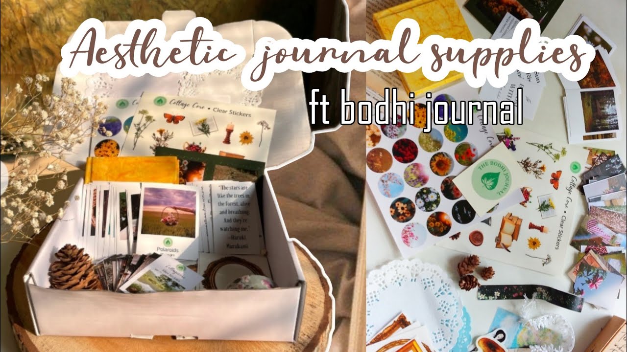 Aesthetic journal supplies | ft bodhi journal | cottage cottagecore box ...