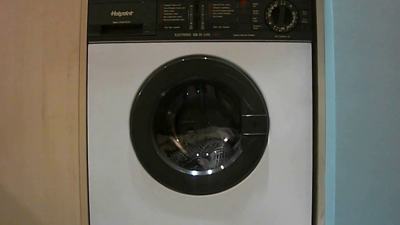 HOTPOINT 9545 Electronic 1200 De Luxe - YouTube