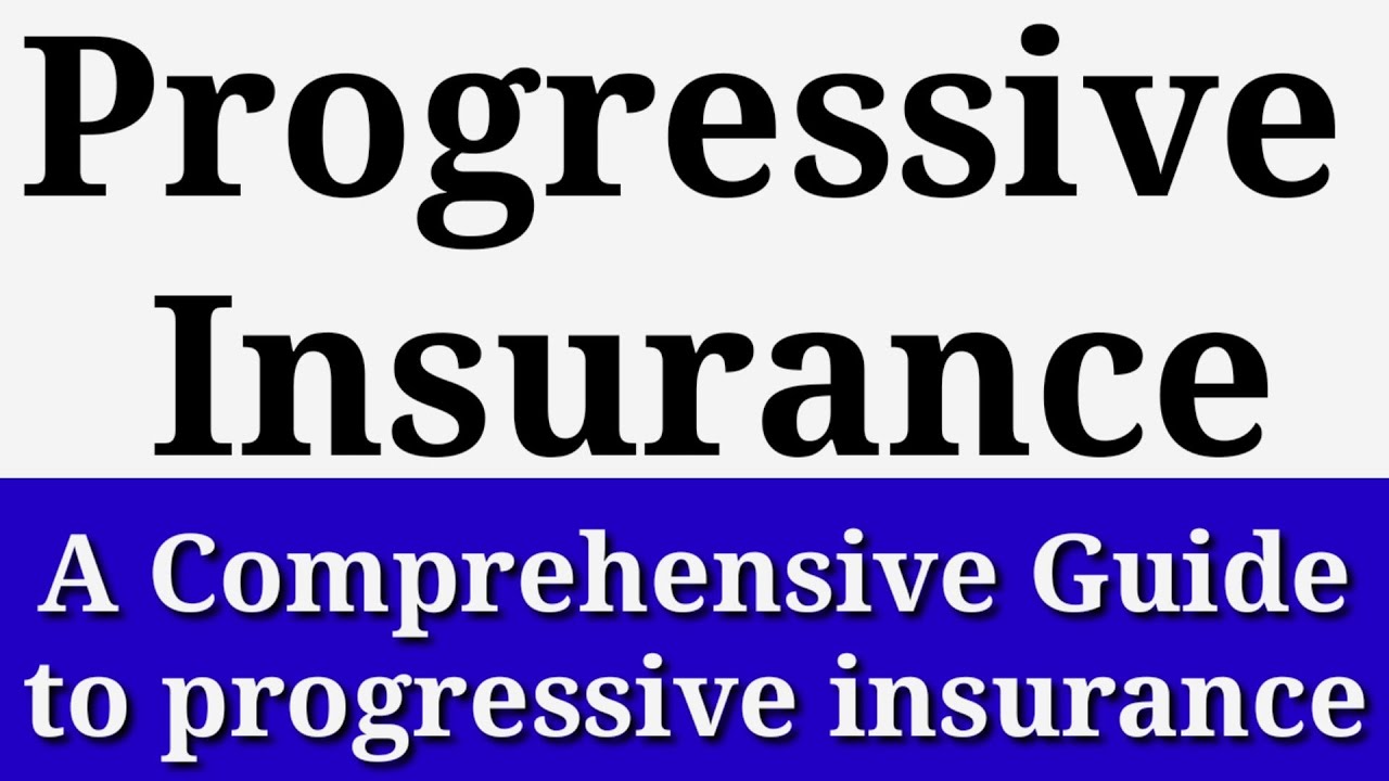 A Comprehensive Guide to Progressive Insurance, USA #insurance # ...