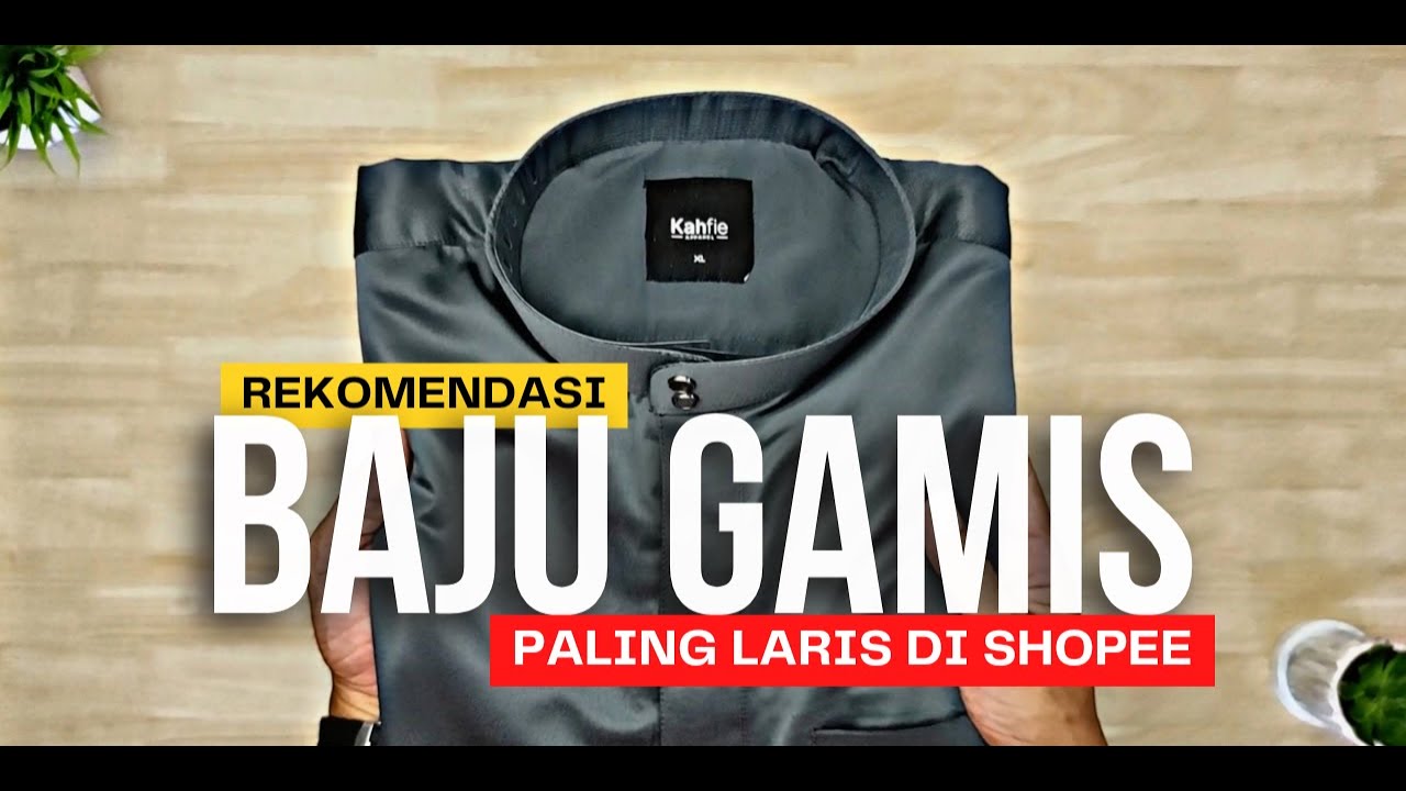 Unboxing Baju Gamis Pria Slim Fit Paling Laris Di Shopee | Kahfie ...
