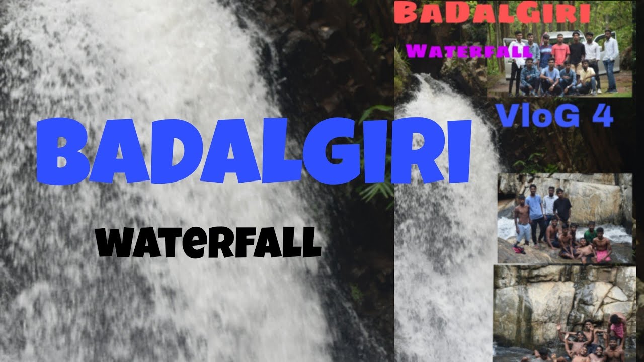 Badalgiri Waterfall💦 Vlog 4/ Enjoyed with my friends...😎 ♥️ ...