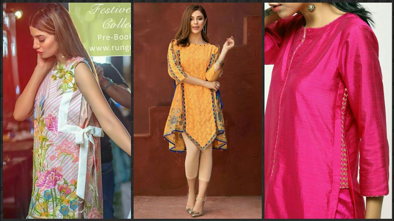 Beautiful Side Shirts Designing Side Pannel/Pleated/ Designs & Idea's ...