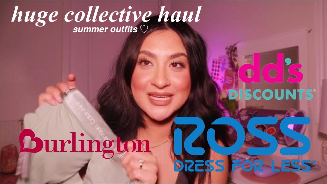 HUGE SUMMER COLLECTIVE HAUL - ross, dds discount + burlington ...
