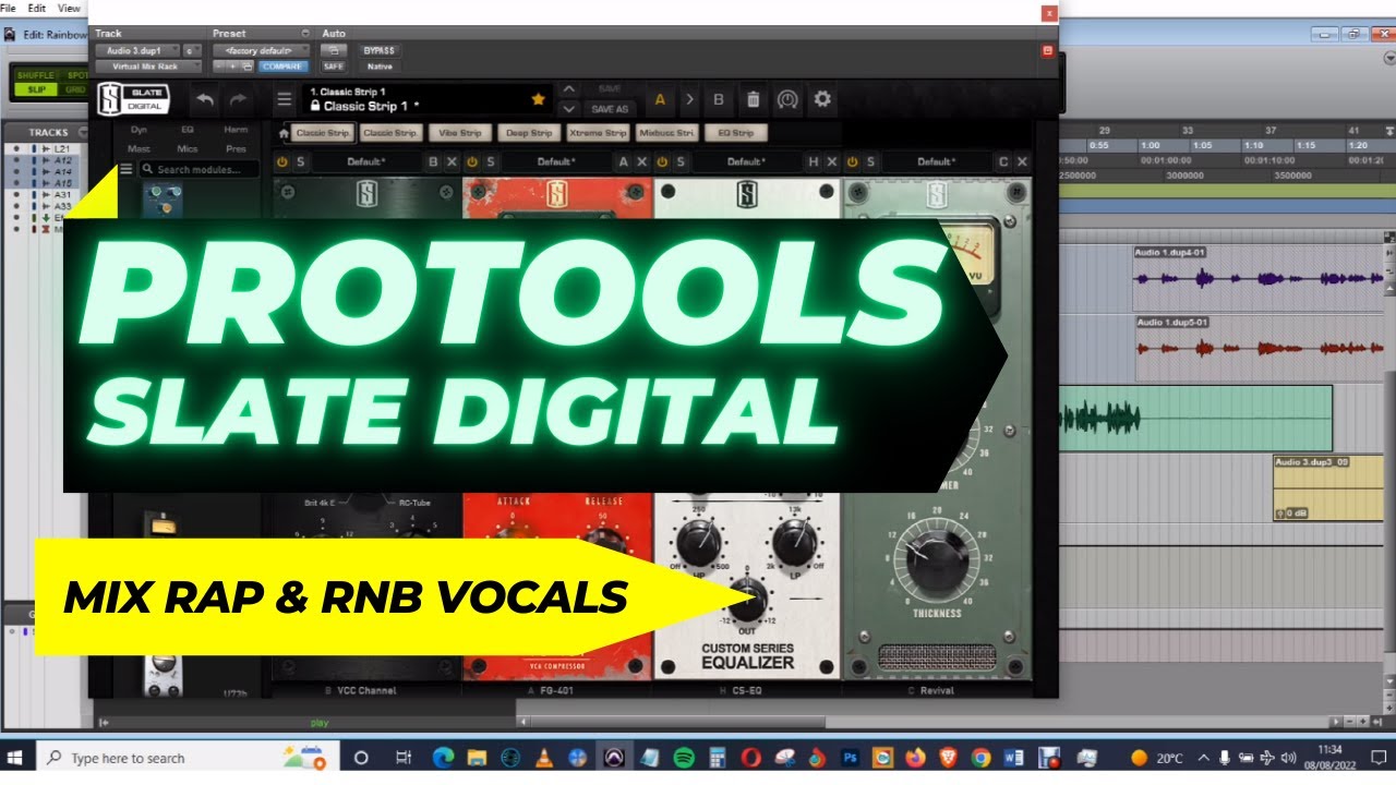 How To Mix Rap & RnB Vocals In Protools Using Slate Digital Plugins ...