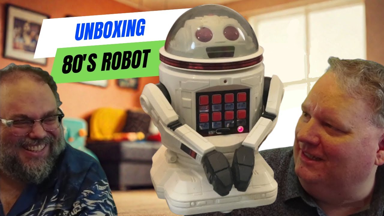 The 80's Toy Robot Revolution: Unboxing the Verbot - YouTube