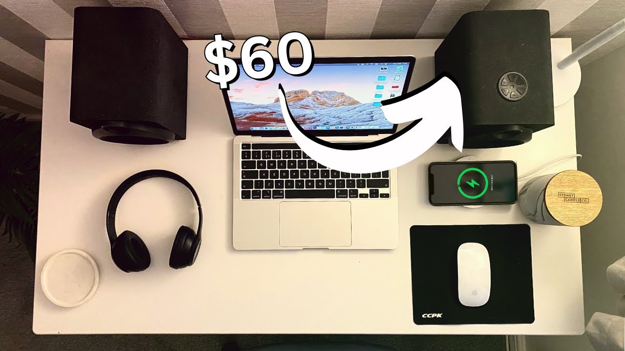 Music Producer CHEAP Desk Setup (2023) - YouTube