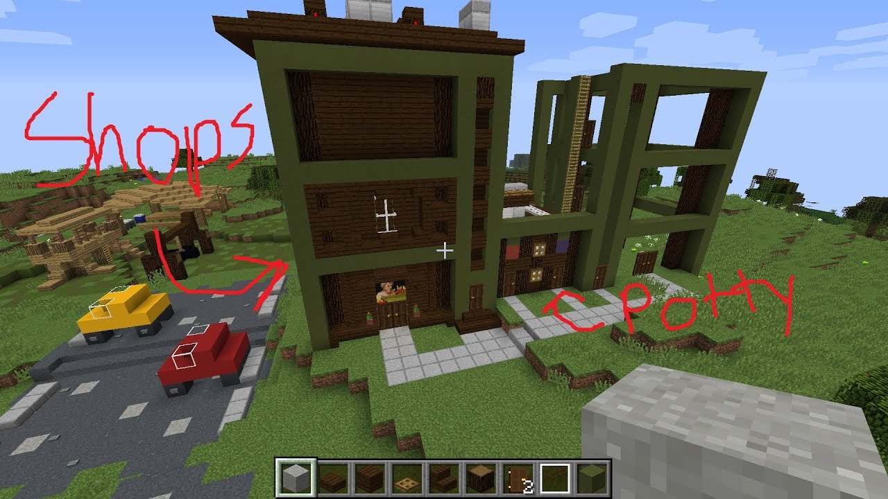 Lets Build! Metropolis! Part 2 | Shops! - YouTube