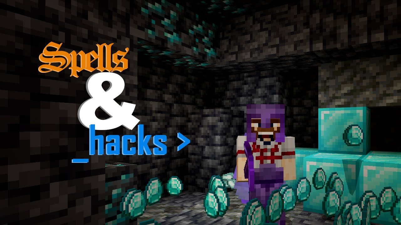 Minecraft Bedrock Addon | Spells & Hacks (1000 Level Enchantments ...