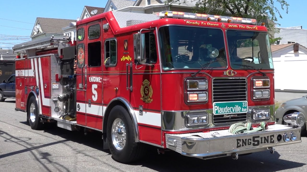Garfield Fire Department Engine 5 Responding 5/22/24 - YouTube