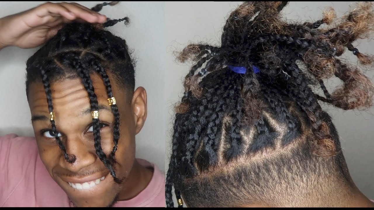ASAP ROCKY INSPIRED BRAIDS (VERY EASY) 😍🔥 - YouTube