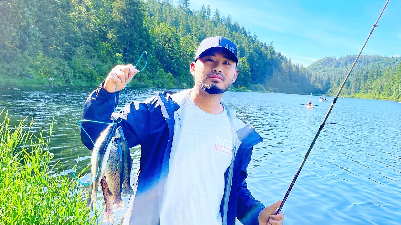 What a beautiful day! Fishing at Silverton Reservoir. - YouTube