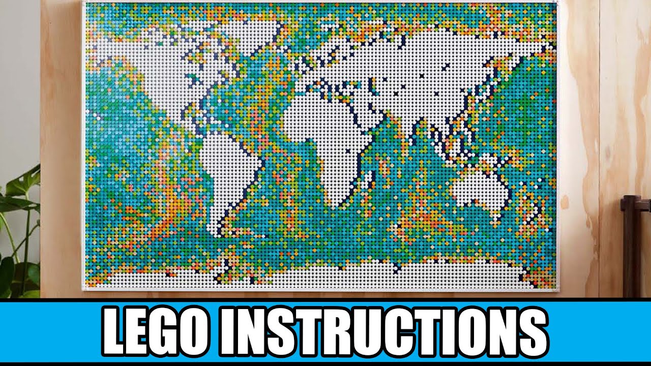 LEGO Instructions | Art | 31203 | World Map - YouTube