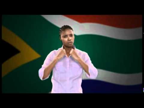 South African National Anthem in South African Sign Language - YouTube