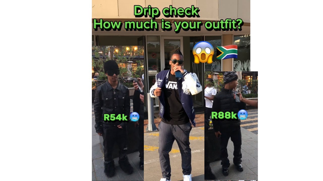 DRIP Check South Africa 😨R80K - YouTube