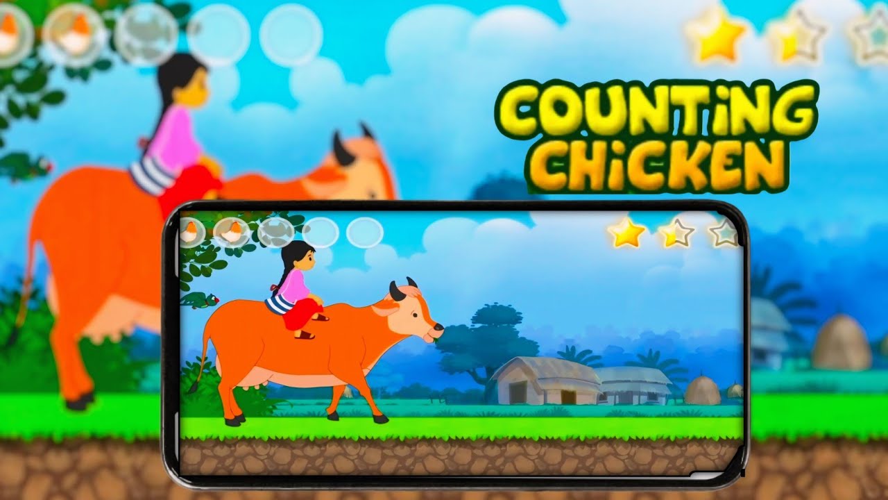 Counting Chicken mode || meena game gameplay || new Indian game 2024 ...