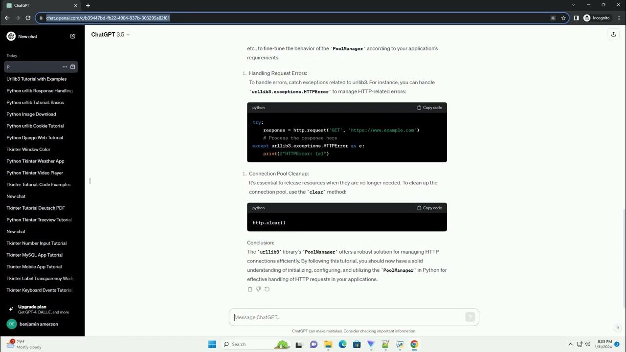 Python Urllib3 Poolmanager Youtube