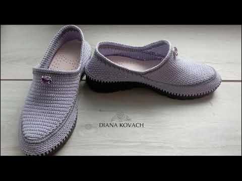В'язані мокасини - YouTube