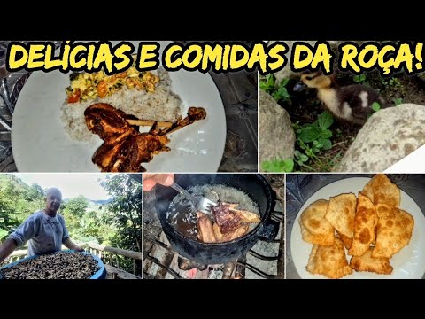 DELÍCIAS E COMIDAS DA ROÇA!😋 - YouTube