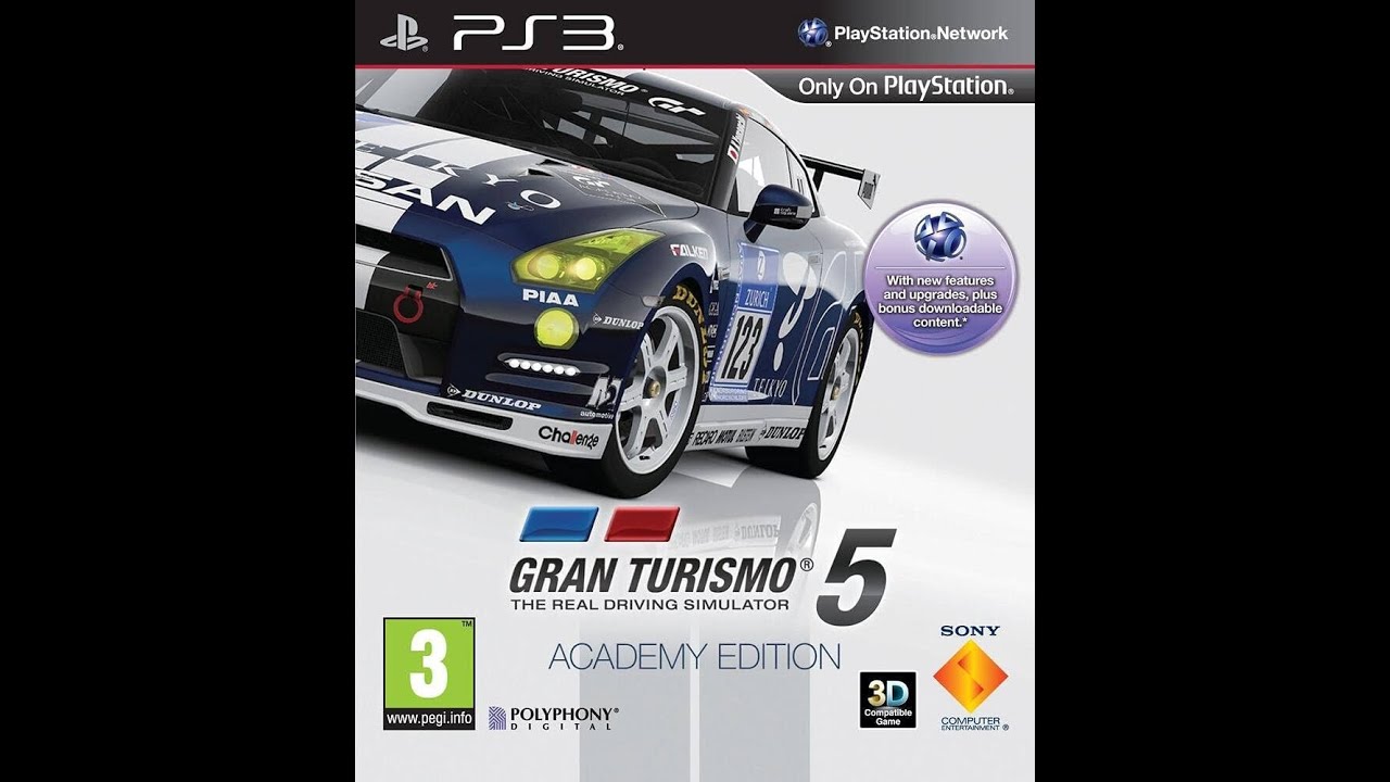 Gran Turismo 5 Academy Edition sur PS3 - YouTube