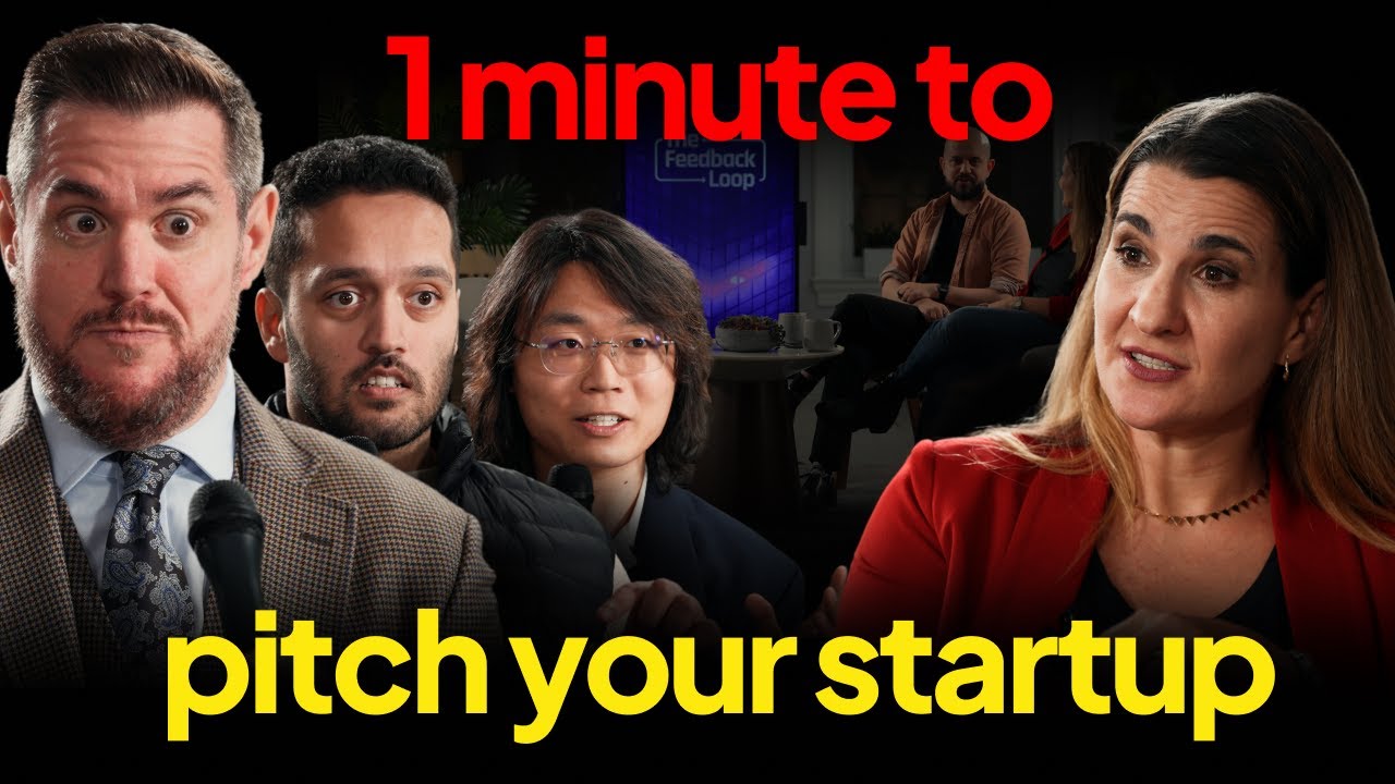 How 3 Startup Founders Want to Change the World (Live Pitch Feedback!) - YouTube