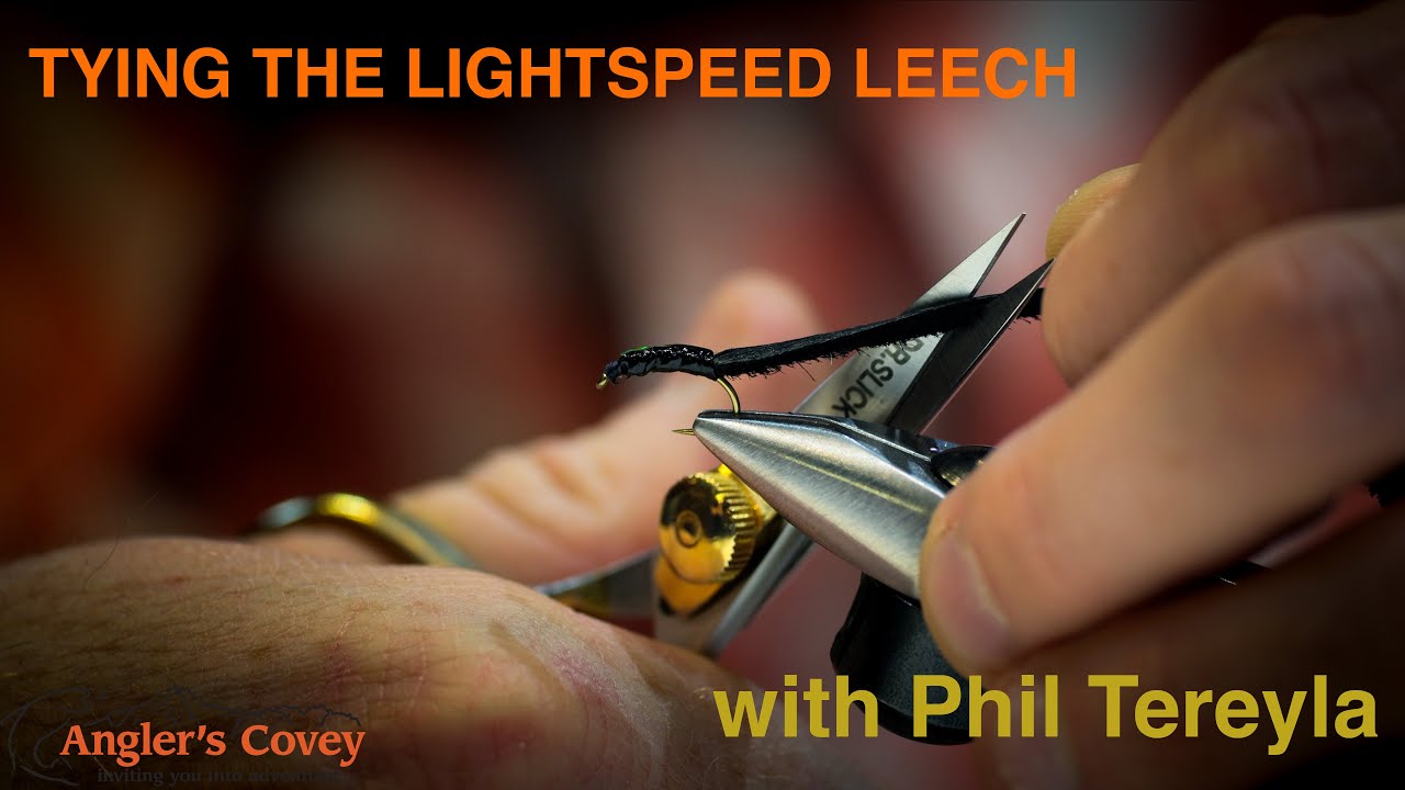 Bug of the Month - Tying the Lightspeed Leech with Phil Tereyla. - YouTube