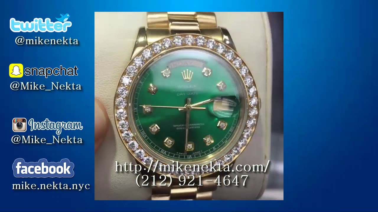 Diamond jewelry by Mike Nekta in New York - YouTube