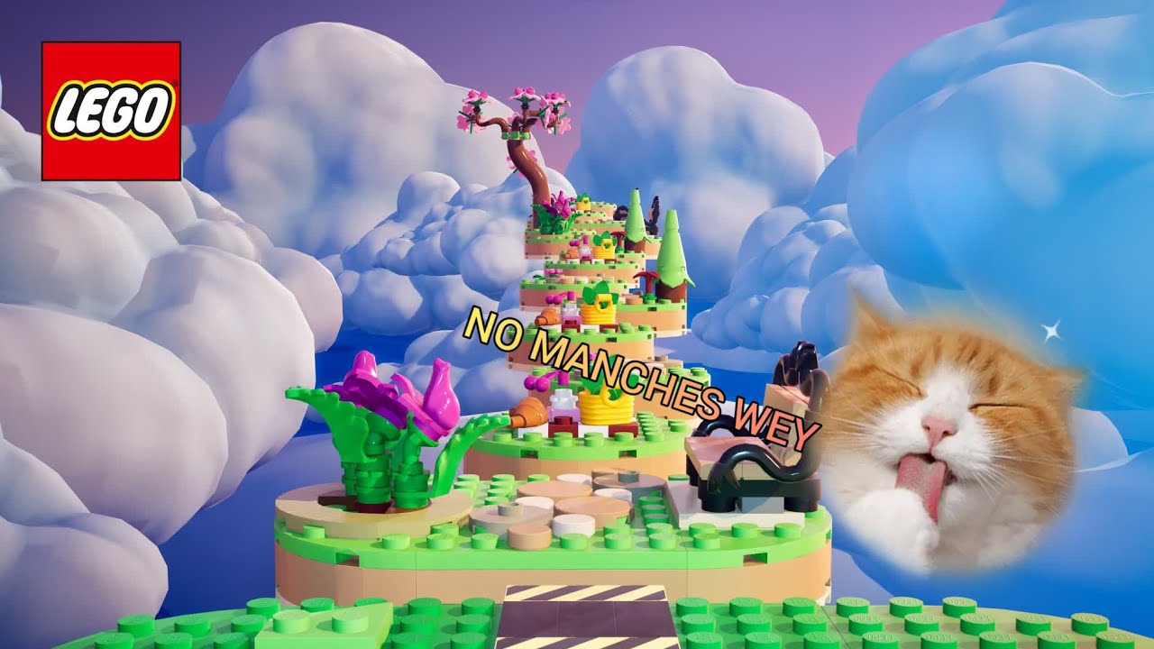 JUGANDO UN PARKUR PERO DE LEGO 😹 - YouTube