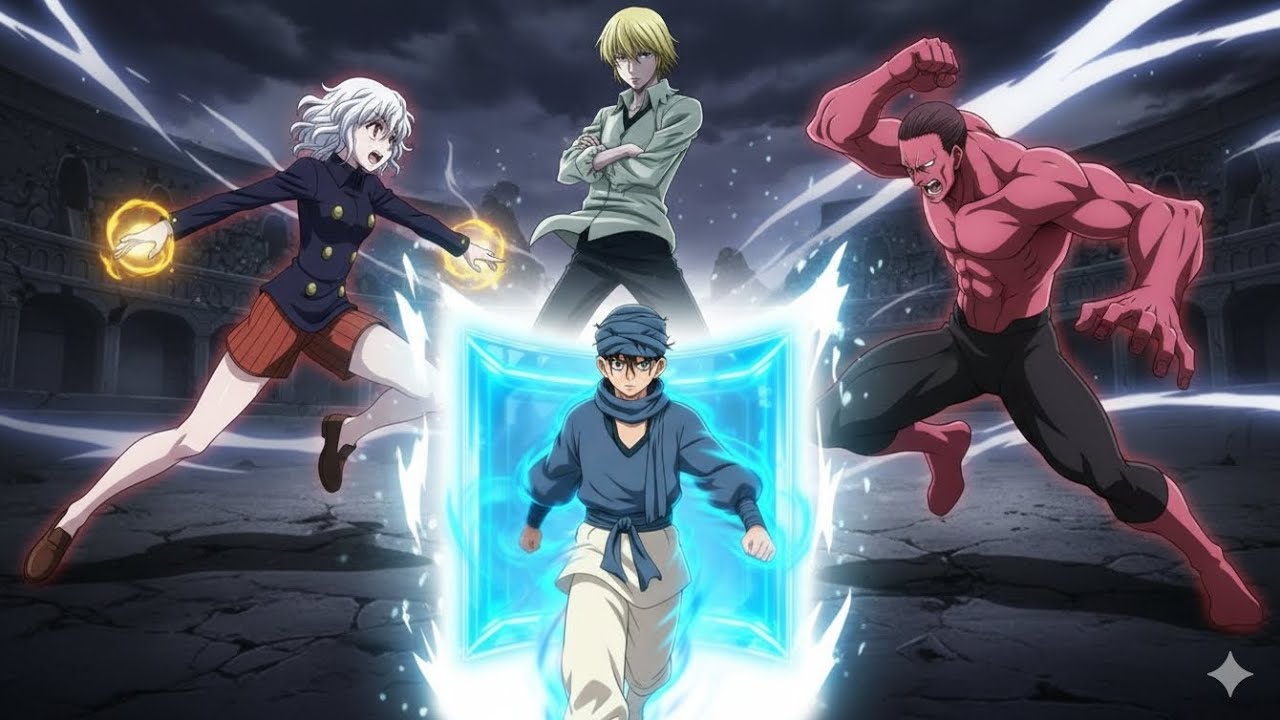 3V1 CHIMERA ARC NI GING FREECSS ANIMATED SCENE NA.. HUNTER X HUNTER ...