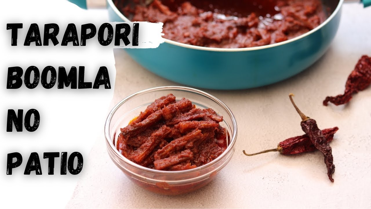 Tarapori Boomla No Patio | Sukka Boomla Nu Patio | Dried Bombay Duck ...