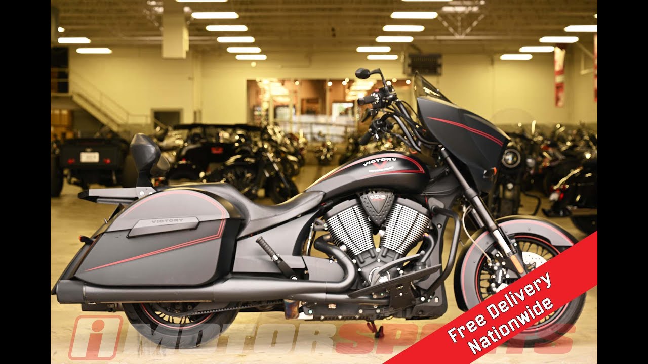 2015 Victory Motorcycles® Cross Country™ Suede Black with Red ...