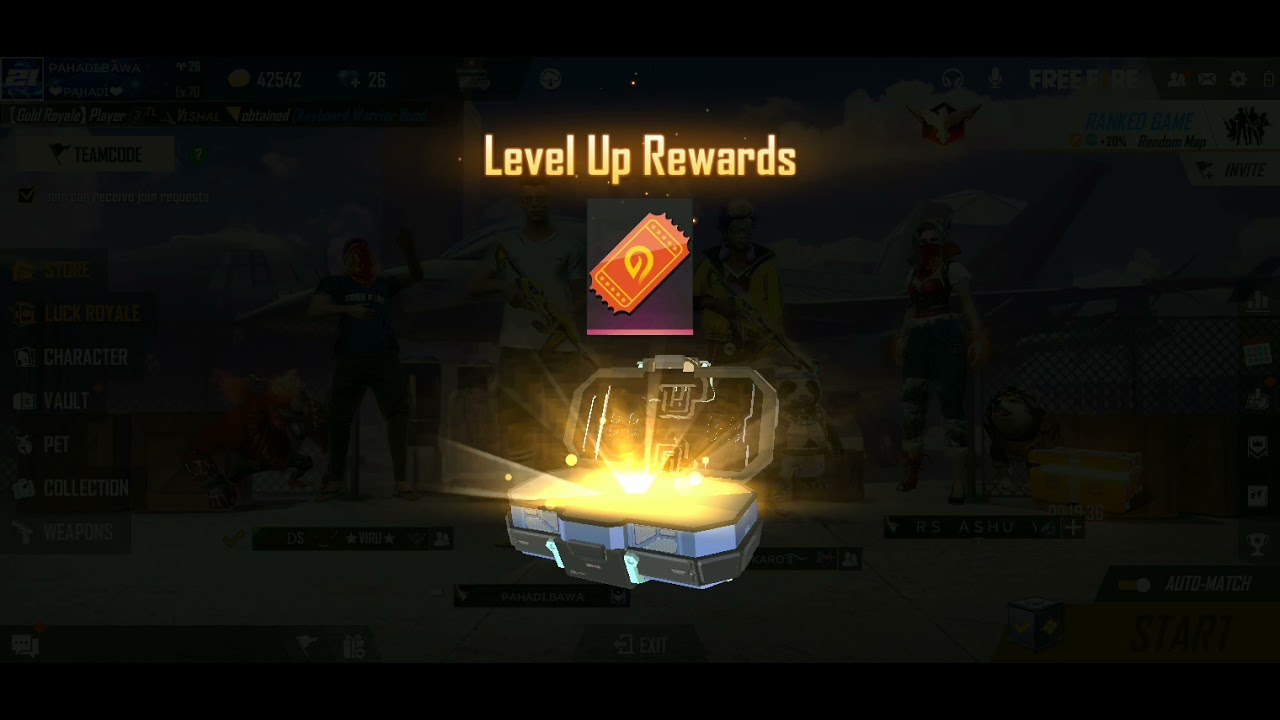 Finally level 70..😅 - YouTube