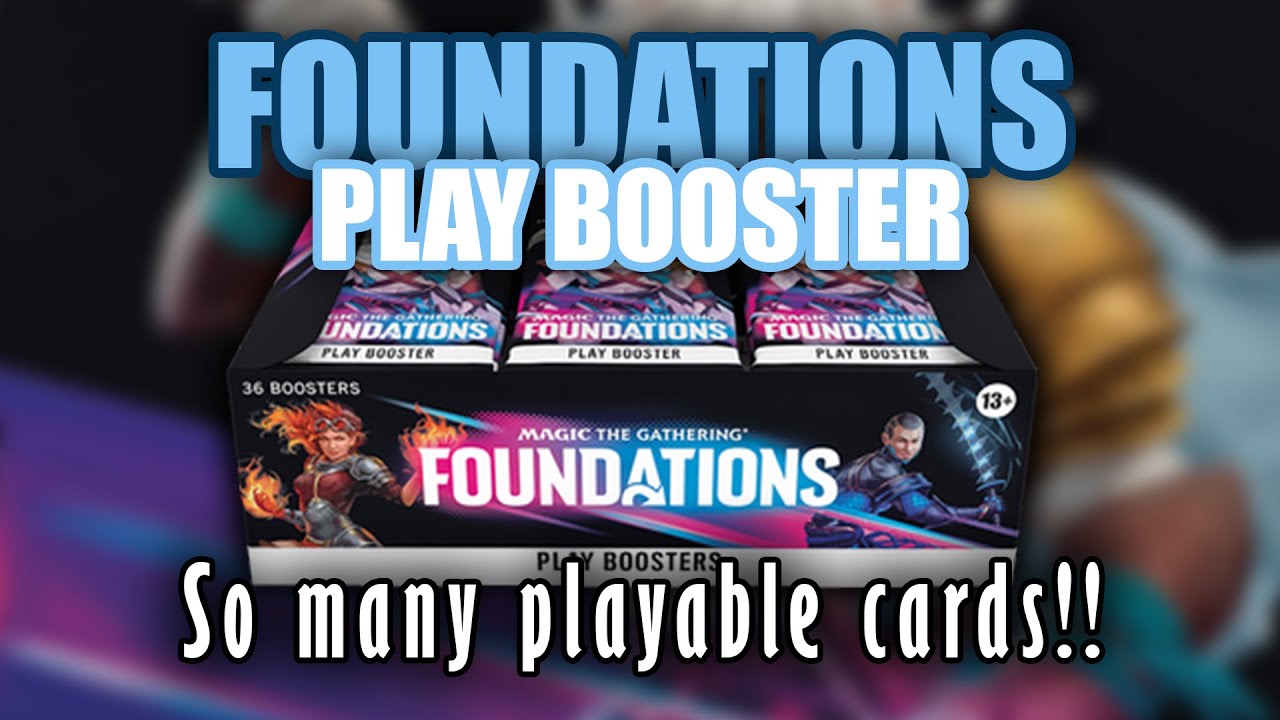 Foundations Play Booster Box Opening - YouTube