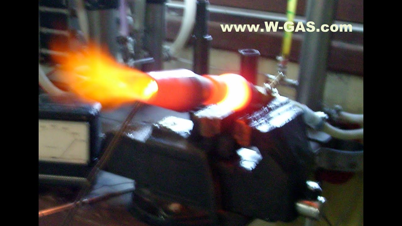 BIG HHO burners industrial WATER is the FUEL - YouTube