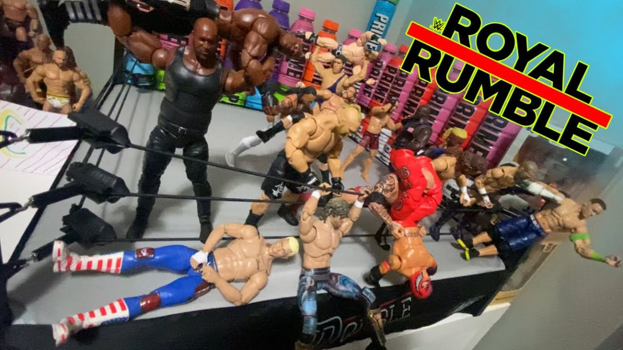 Royal Rumble Action Figure Match | 30 Man | 20k Subscriber Special ...