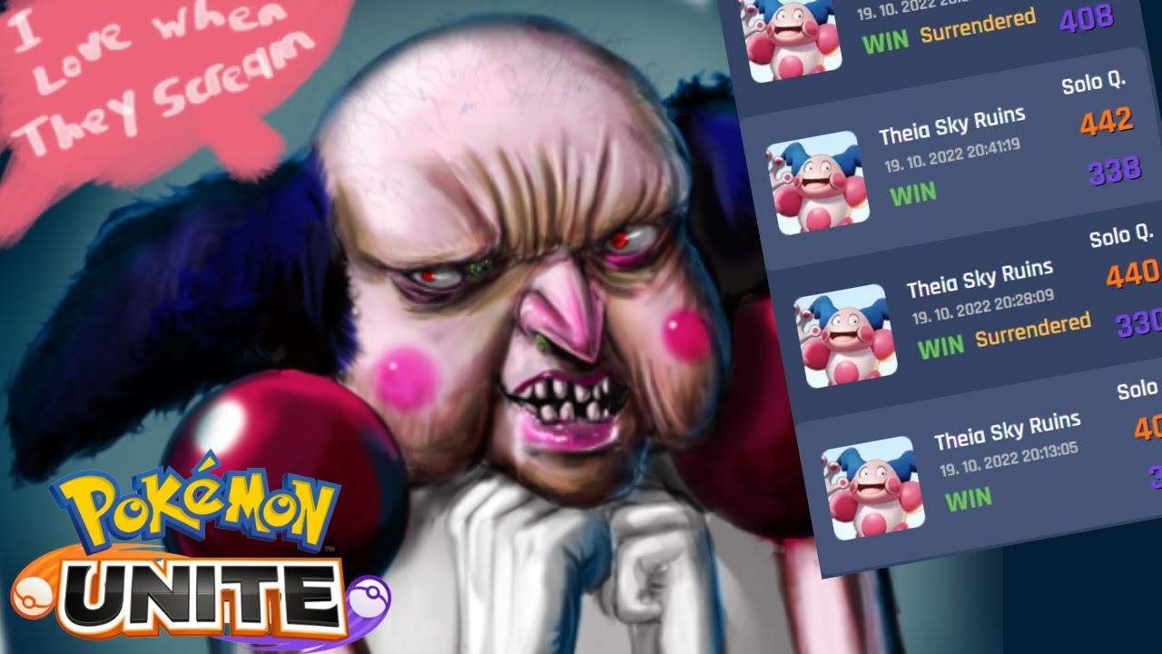 MR MIME IS SO BROKEN! THIS NEEDS TO STOP! | Pokemon Unite - YouTube