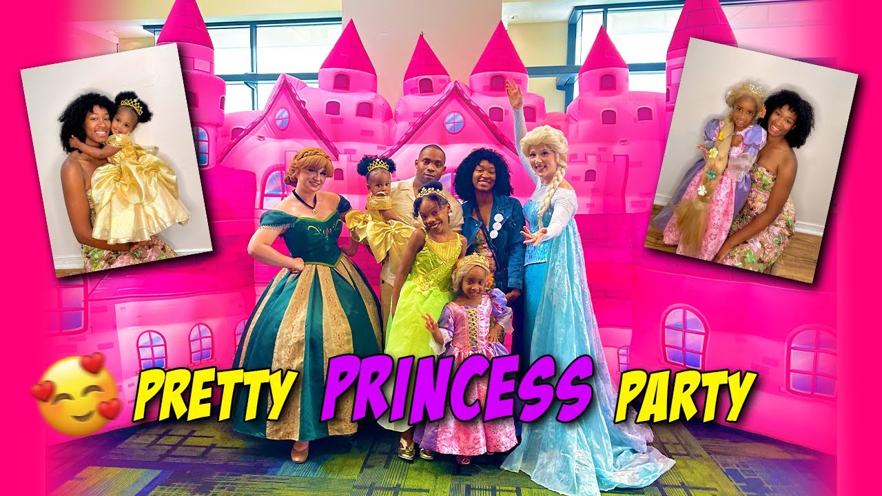 Disney Pretty Princess Party - YouTube