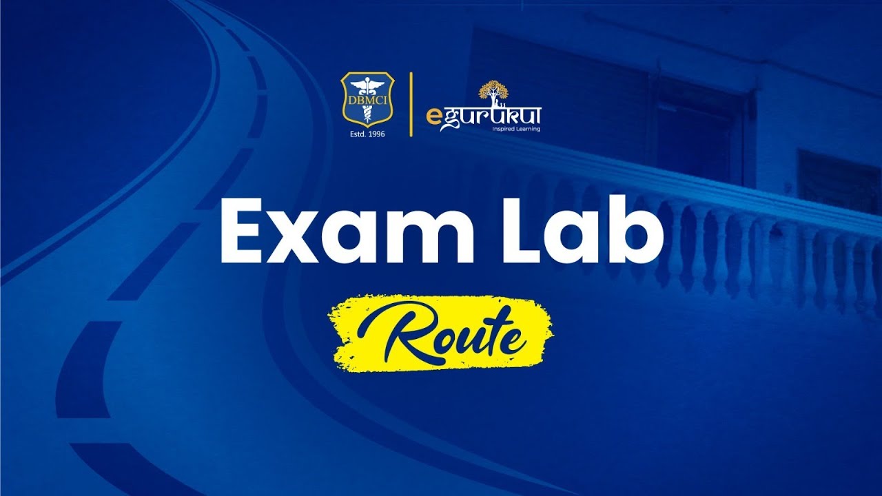 DR BHATIA HYDERABAD EXAM LAB ROUTE - YouTube