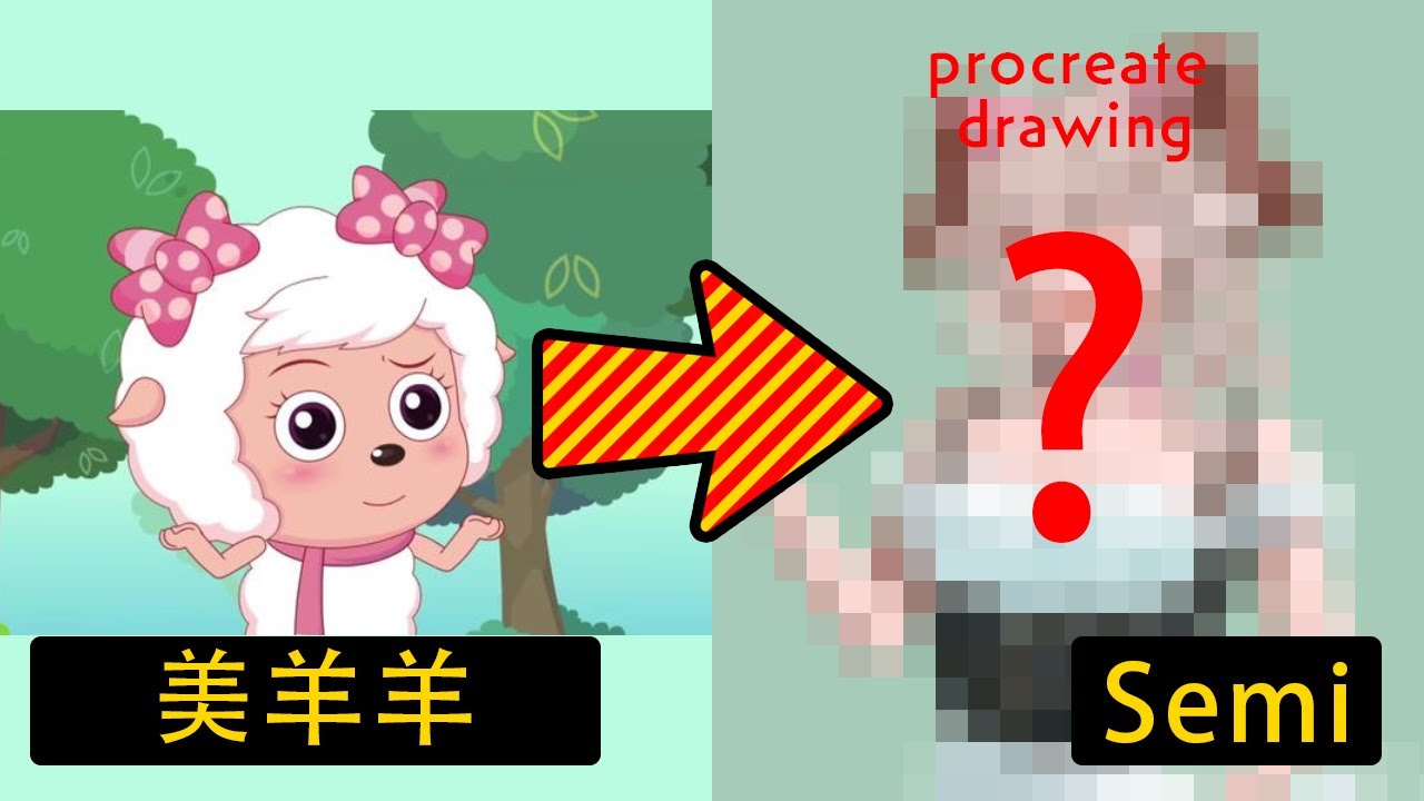How I turn a sheep animation character into a human character? - YouTube