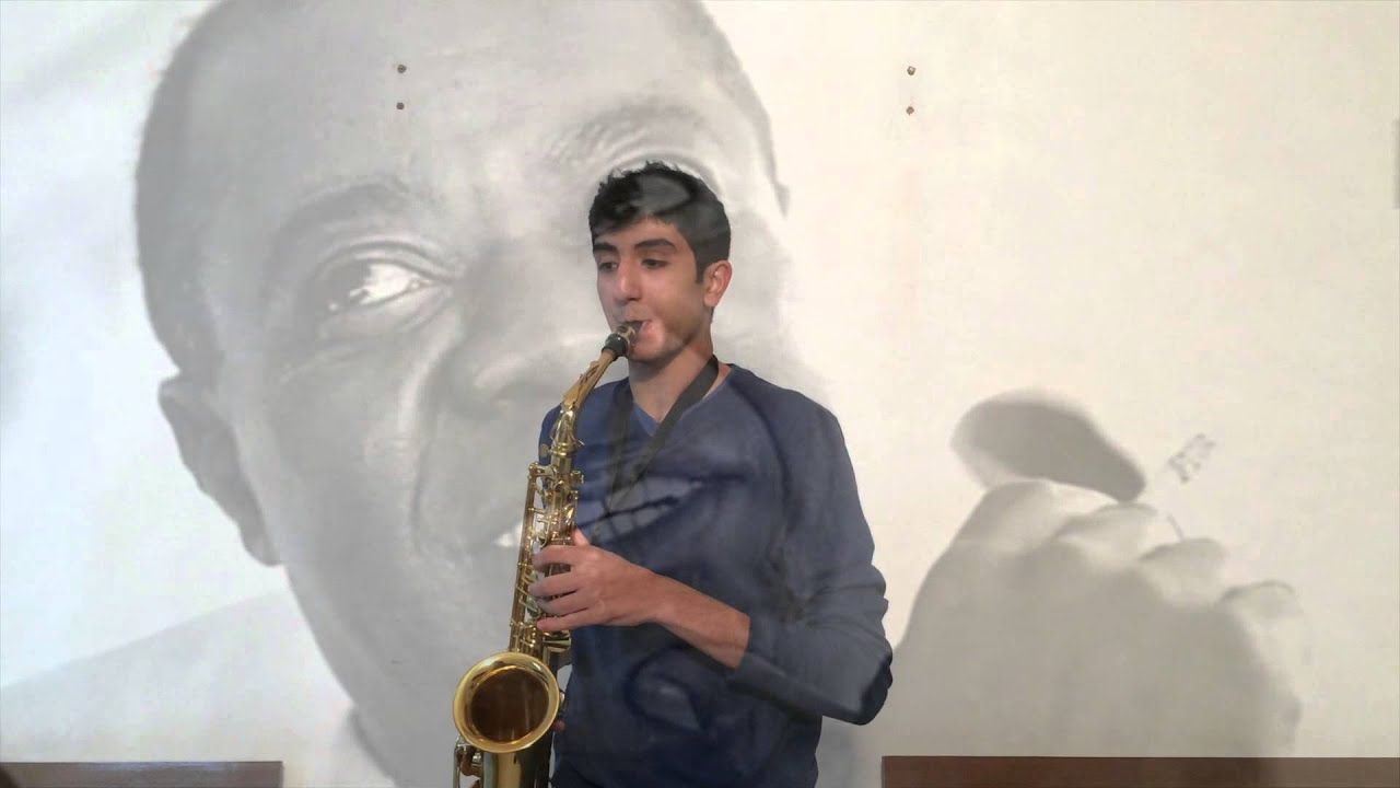What A Wonderful World - Louis Armstrong (Saxophone Cover) - YouTube