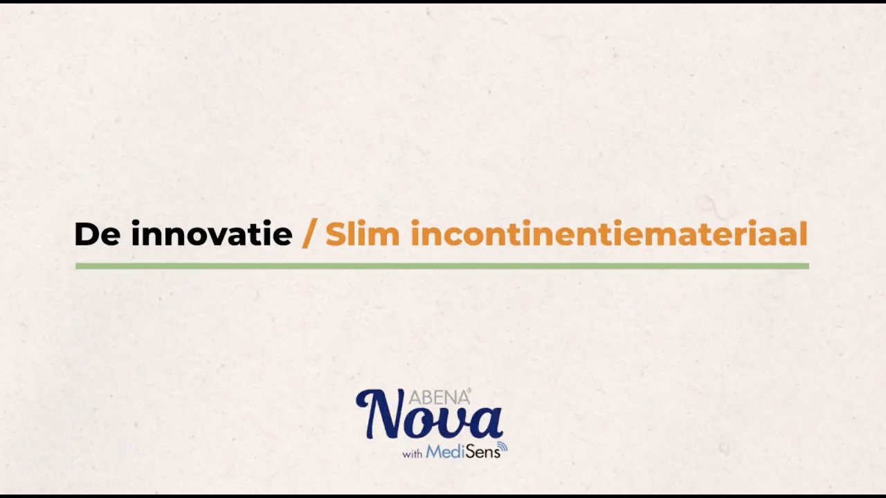Abena Nova - slim incontinentiemateriaal in de praktijk - YouTube