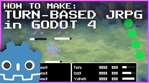 Turn-Based JRPG Series in Godot 4 - RPG Tiutorial, ATB, Menus, GUI, Classes... - YouTube
