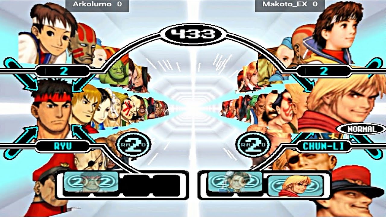 Capcom Vs. SNK Millennium Fight 2000 - Arkolumo vs Makoto_EX - YouTube