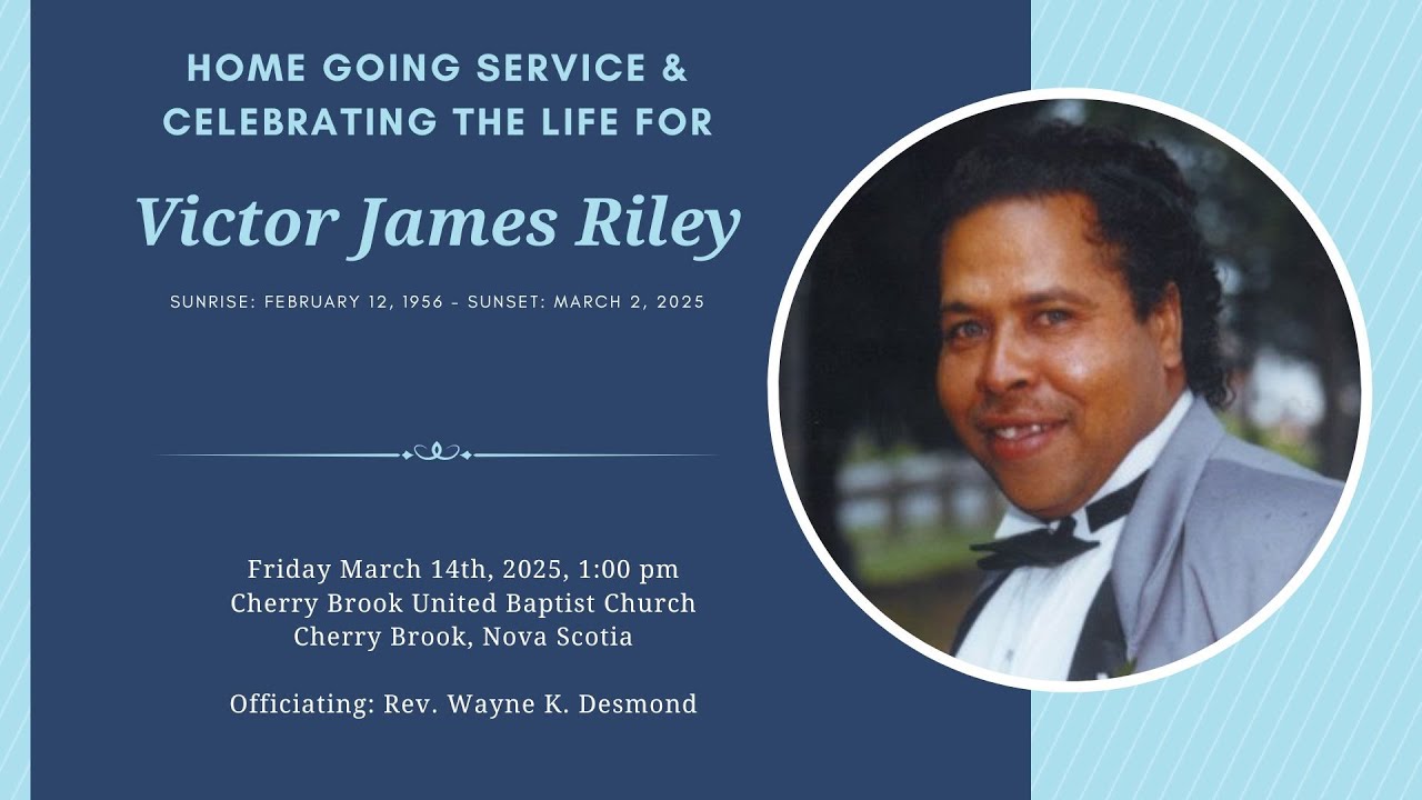 Home Going and Celebration of Life for Victor James Riley - YouTube