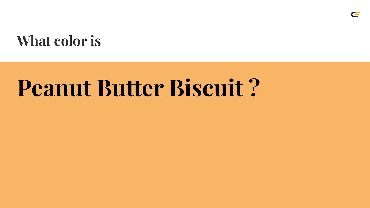 Peanut Butter Biscuit color #f7b565 hex Cool Brown color f7b565 - YouTube