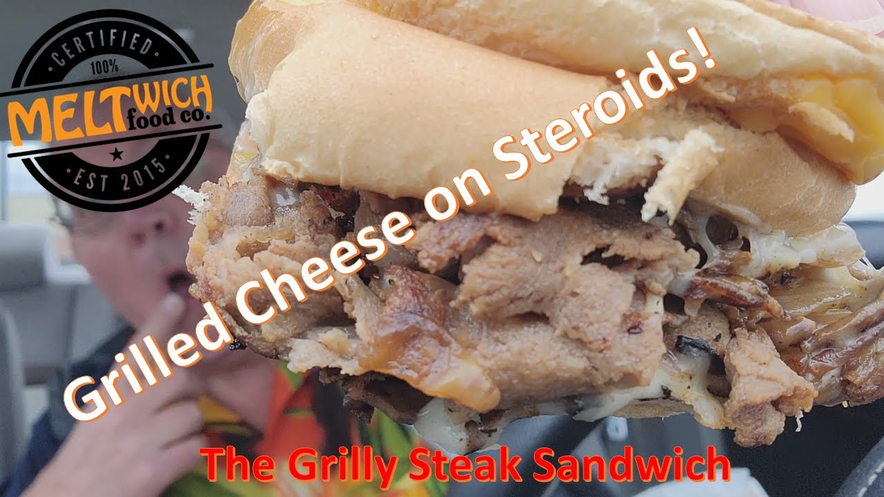 Review - MELTwich Food Co.'s Philly Cheese Steak Grilled Cheese ...