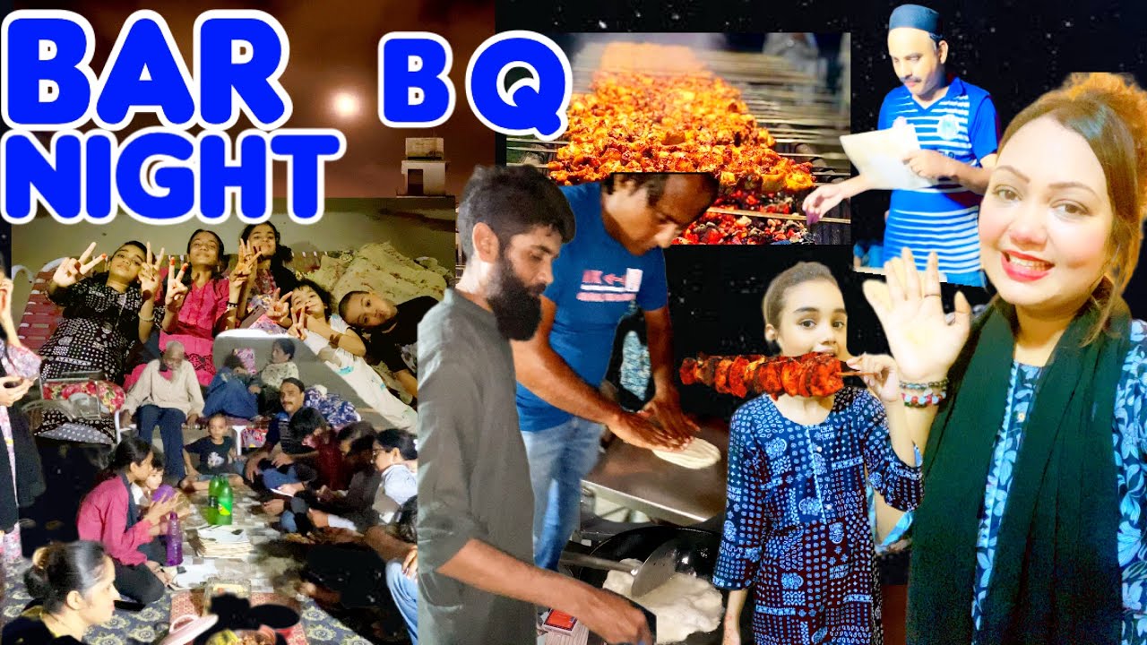 Barb q tonight with family - YouTube
