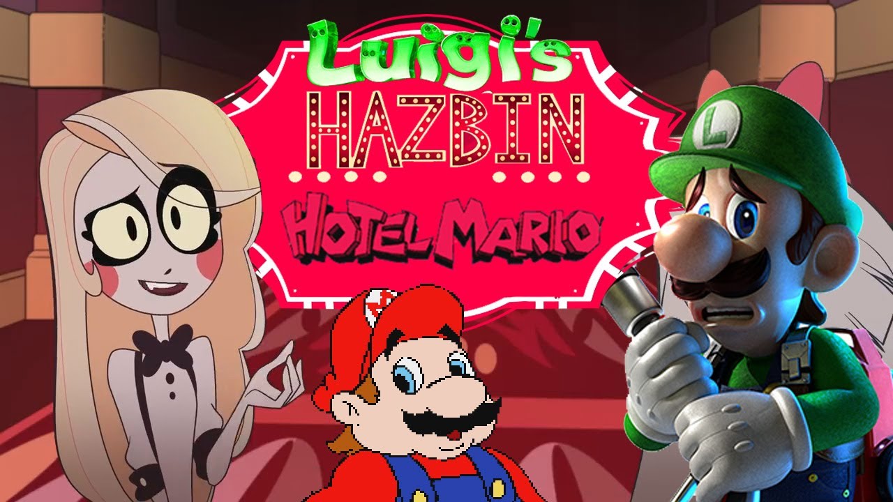 Youtube Poop: Luigi's hazbin hotel mario. - YouTube