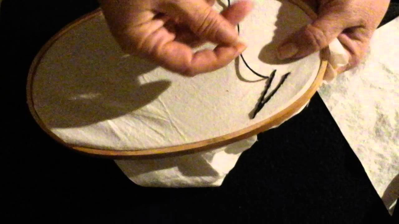 Christmas Quilt Monogram Square Part 2 - YouTube